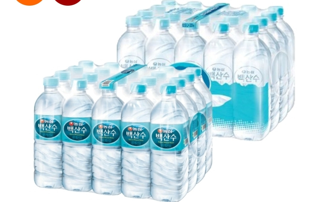 백산수 2L x 24병/500ml/330ml(무라벨/라벨 선택가능) | 핫딜 | 일베저장소